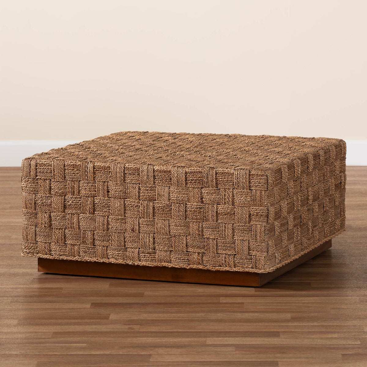 Karina Bohemian Natural Seagrass Coffee Table