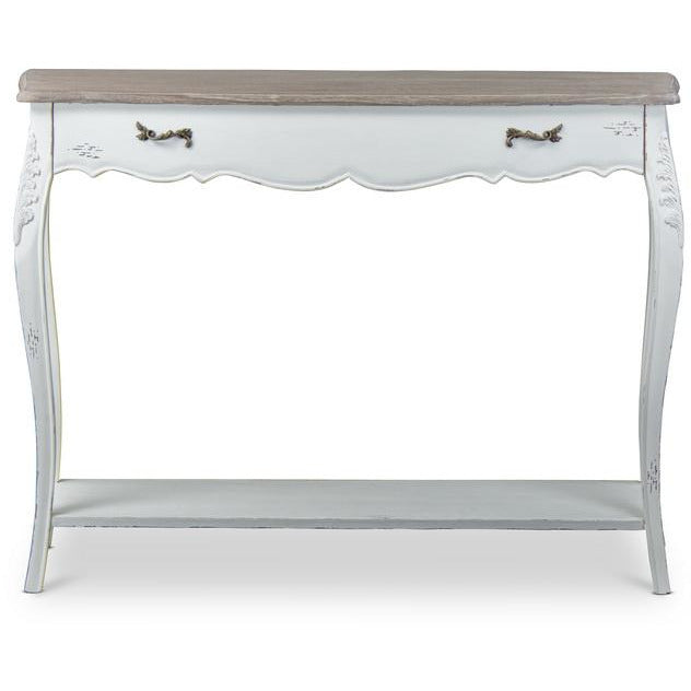 Skyline Decor-Bourbonnais Wood Traditional French Console Table