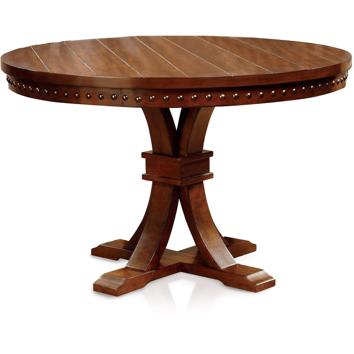 Buy Transitional Round table | Skyline Decor