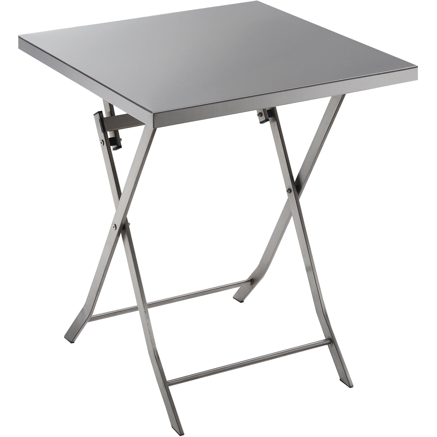 Buy Industrial Stainless Steel Folding Table | Skyline Decor